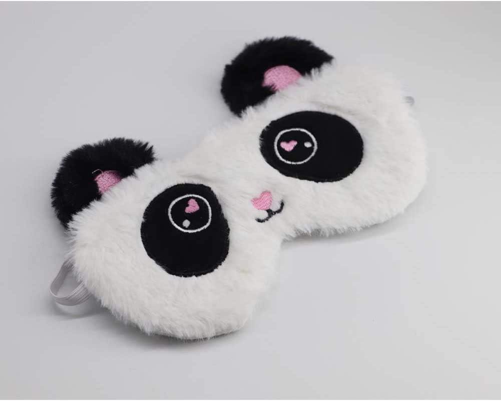 Shinywear Cute Rabbit Sleeping Eye Mask for Kids and Adults - Black ...