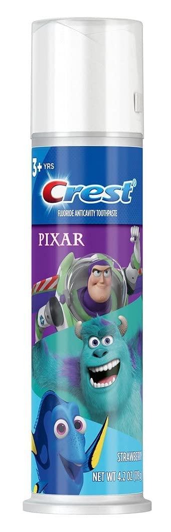 Crest Kids Pixar Pump Toothpaste 4.2 oz - Strawberry Flavor | Buy Now ...