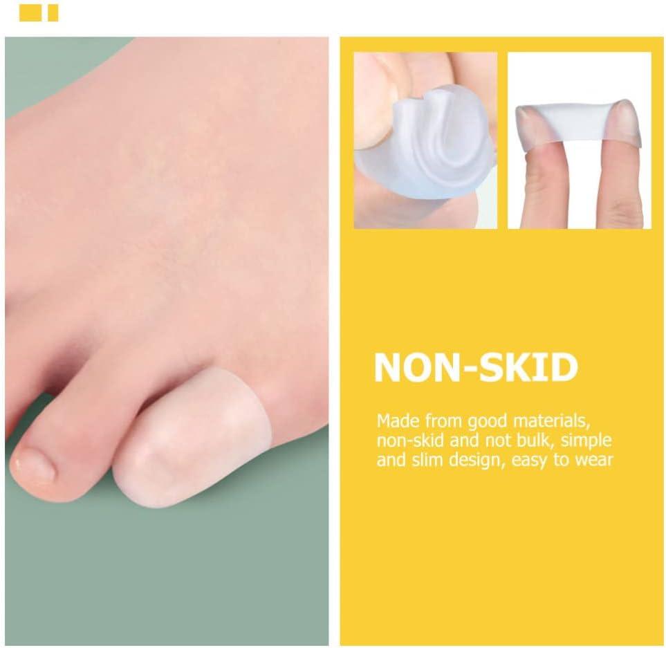 Healvian Pinky Toe Sleeves 10pcs - Toe Protectors for Bunion, Blisters ...