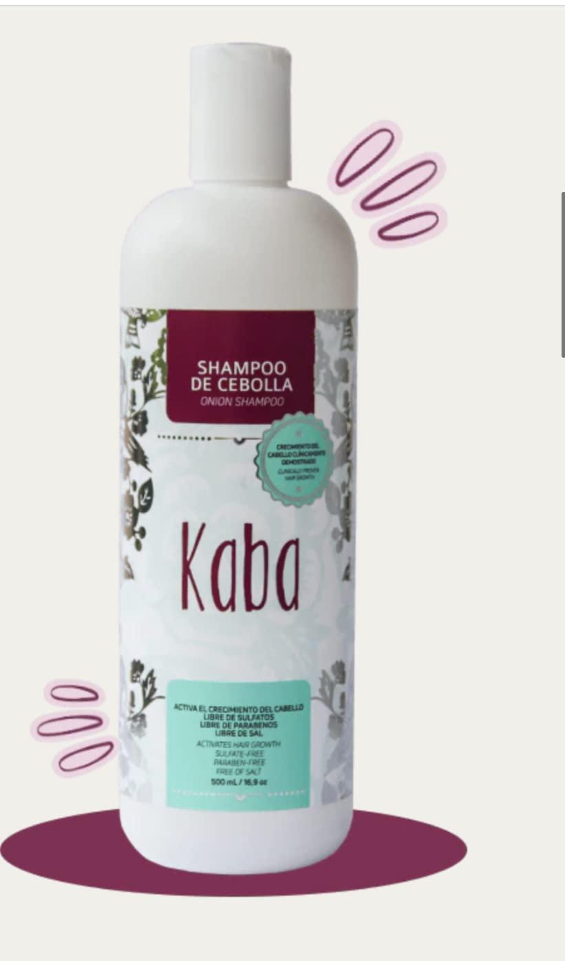 Kaba Max Growth Kit: Onion Shampoo, Bio Hair Mask, and Growth Tonic ...