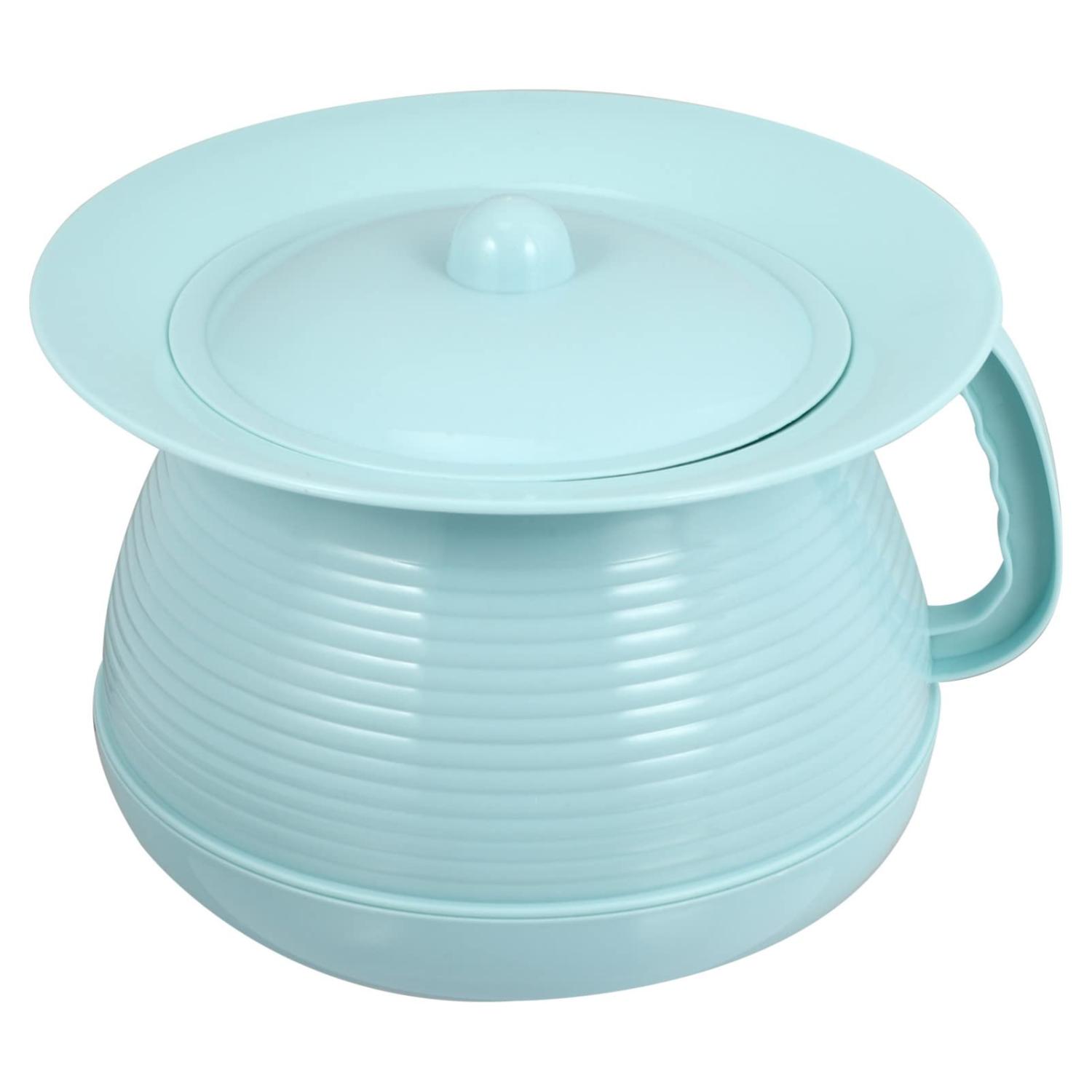 Portable Unisex Toilet Urine Pot with Lid Handle - Camping and Travel ...