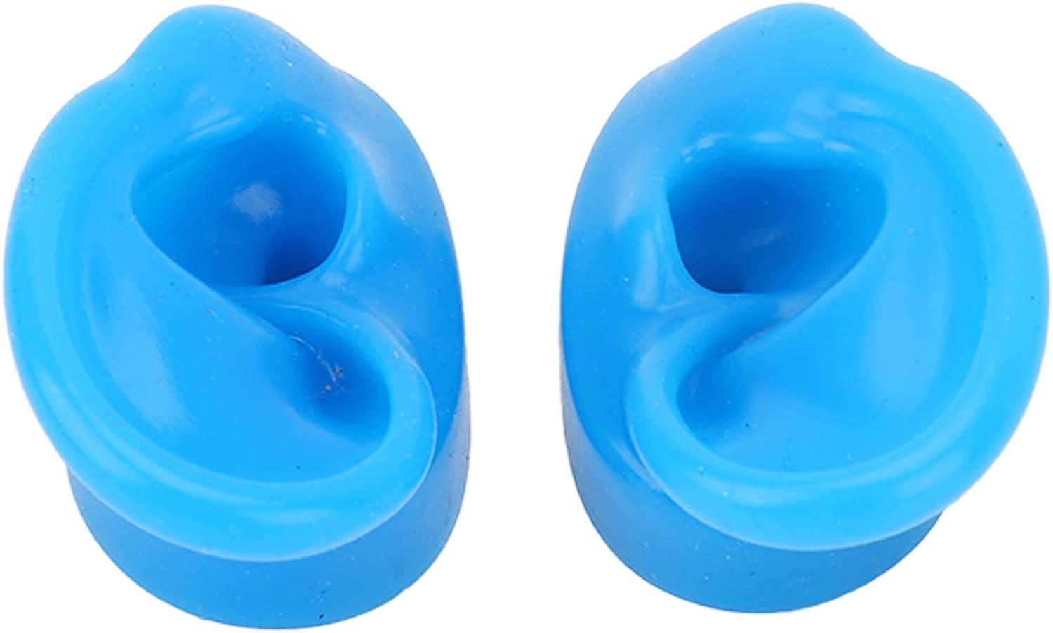 Silicone Ear Model Human Ear Model Soft Reusable Waterproof Clear ...