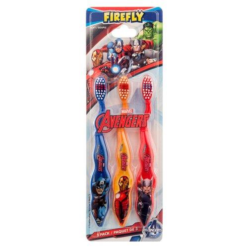 Marvel Avengers Toothbrushes (3 ct) - Captain America Iron Man Thor ...