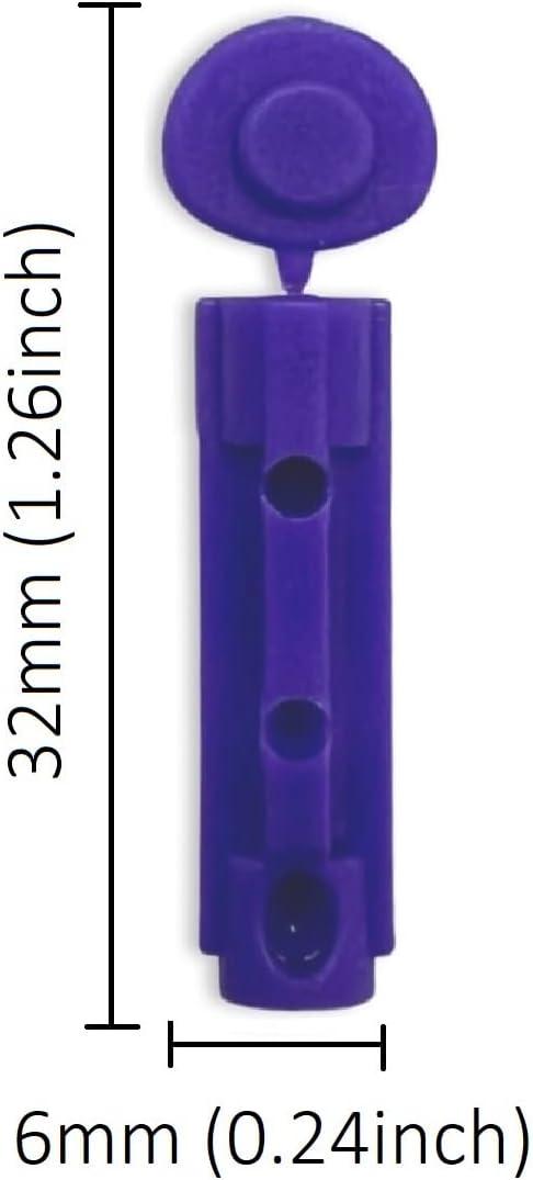 One Step Sterile 30g Safety Lancets - Disposable Twist Top Lancet Pen ...