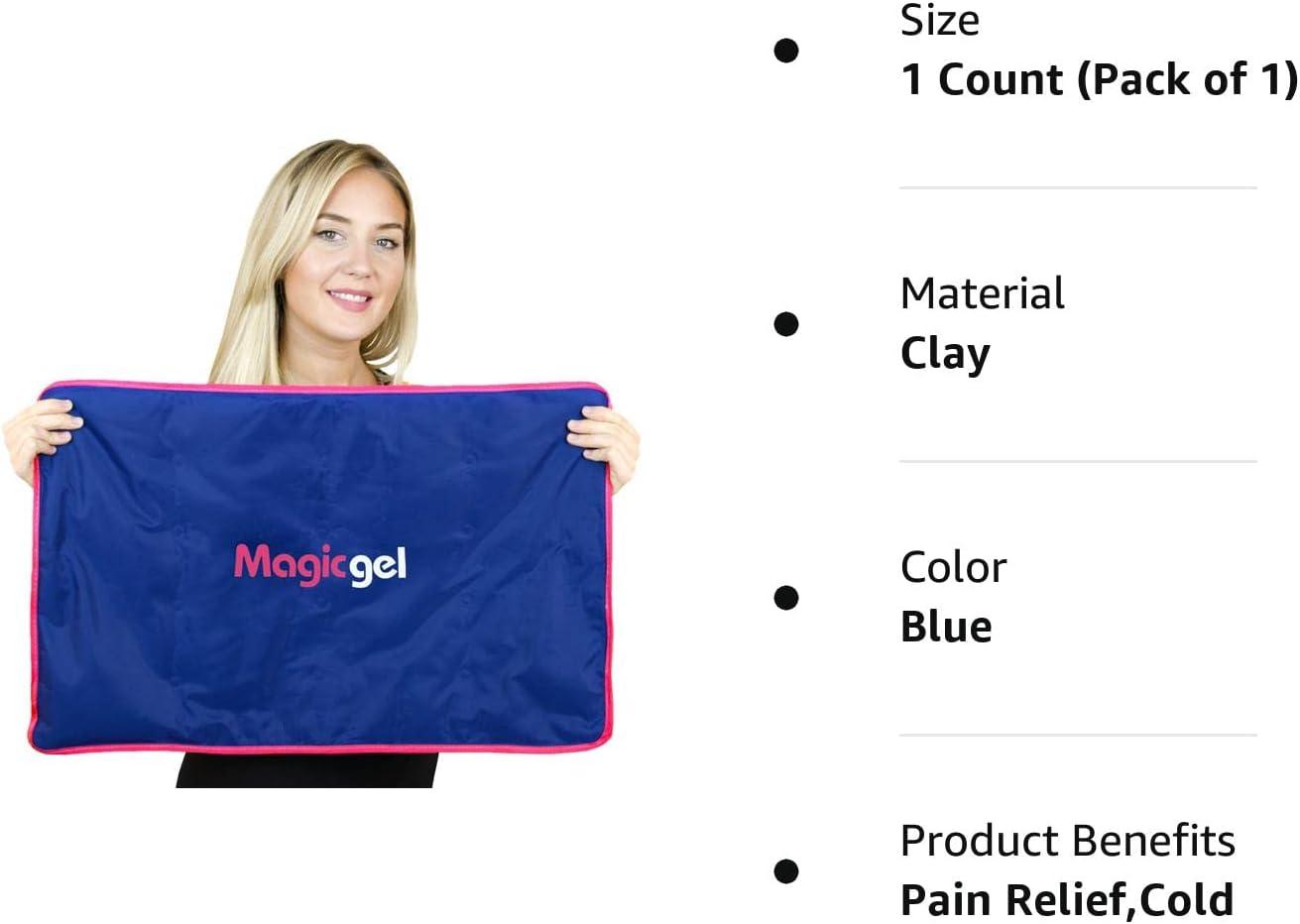 Magic Gel Extra Large Reusable Ice Pack (15 x 23.5 inches) for Full ...