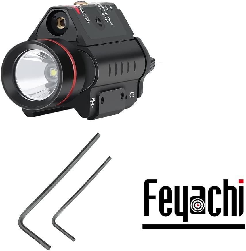 Meta Title: Feyachi LF-38 Red Laser Flashlight Combo 200 Lumen | Weapon Light with Picatinny ...