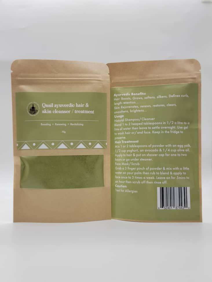 Organic Premium Qasil Powder Natural Exfoliating and Cleansing ...
