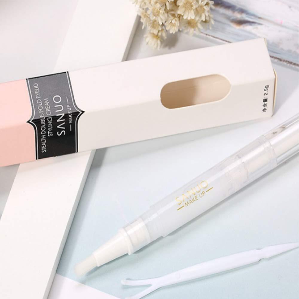 Natural Waterproof Double Eyelid Glue Pen | Long Lasting Adhesive for ...