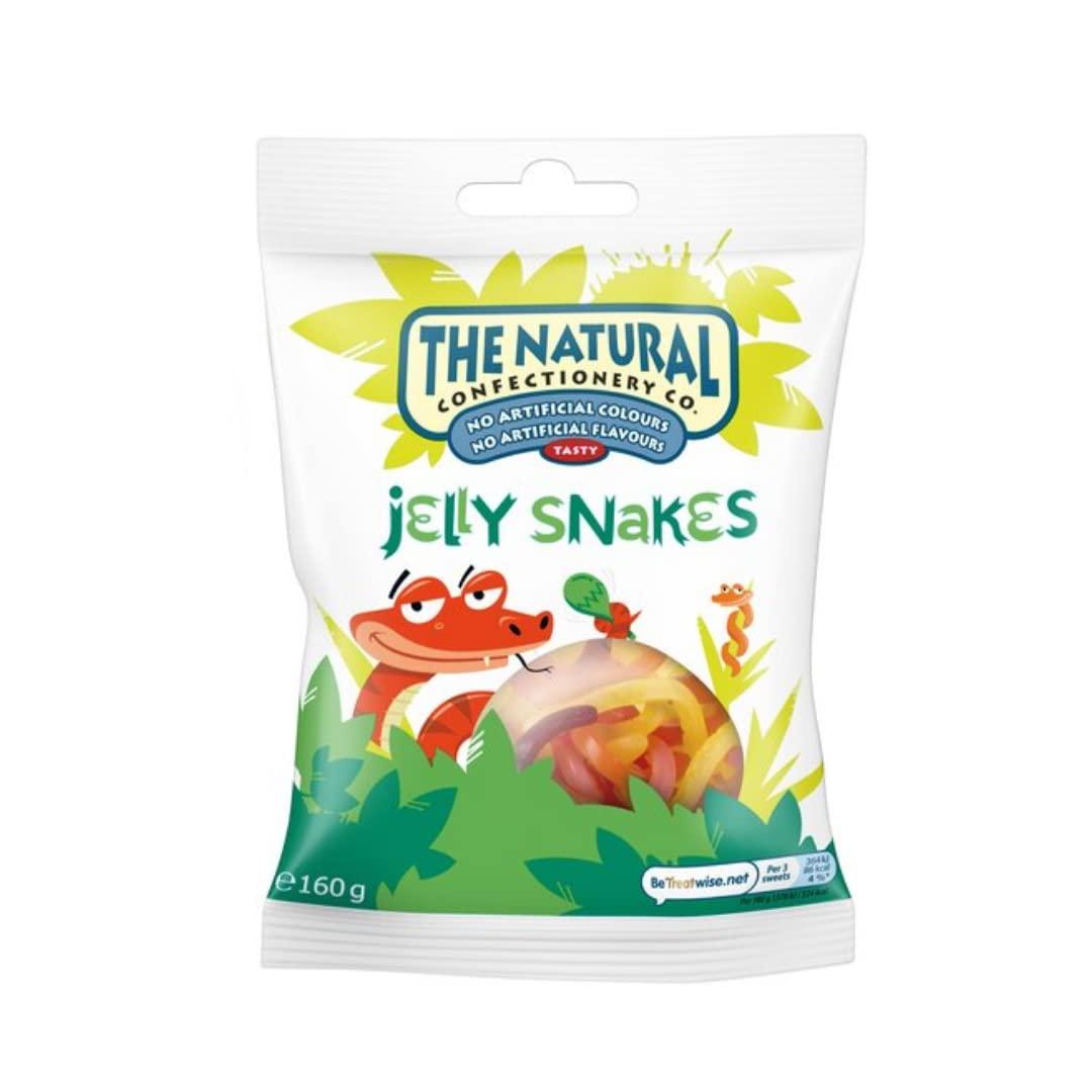 Natural Confectionery Co Jelly Snakes 160gr x 10 pack | Buy Now with ...
