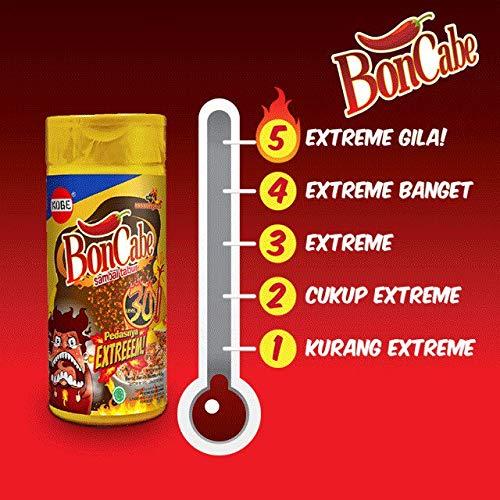 Kobe Bon Cabe Sambal Tabur Level 30 - 40g (Pack of 3) | Spicy Chili ...