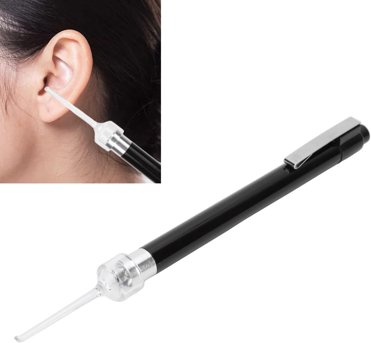 LED Ear Check Light & Otoscope - Clean Earwax & Examine Ear Canal ...