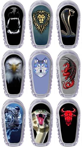 Vinyl Sticker Set for Dexcom G6 Transmitter - Mik Stickers (D21-An ...