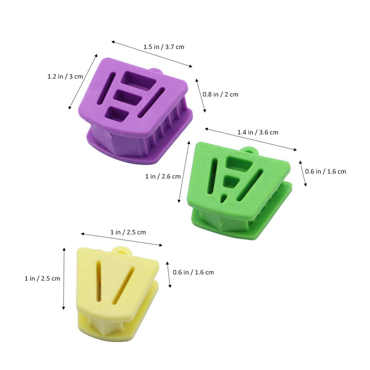 Artibetter AR Dental Mouth Care 3pcs Silicone Bite Blocks - Portable ...