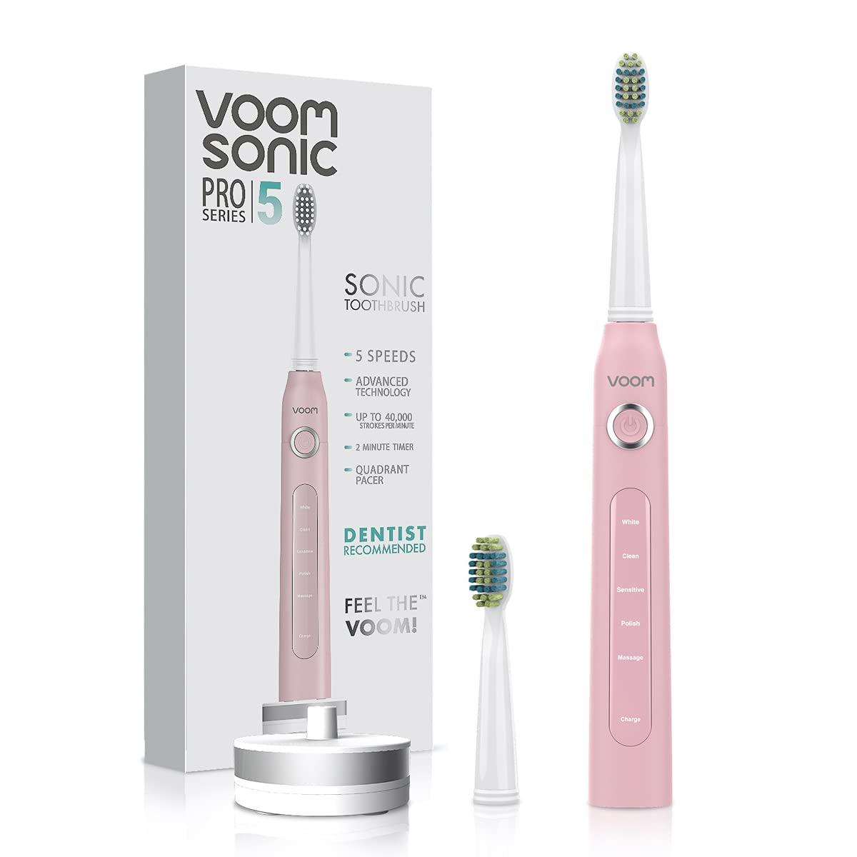 Voom Sonic Pro 5 Rechargeable Electronic Toothbrush - Dentist ...