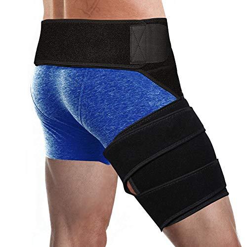HURRISE Sciatica Pain Relief Brace - Hip Hamstring Compression Support ...