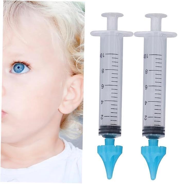Ear Wax Remover Syringe Kit - Gentle Ear Irrigation Tool for Adults ...