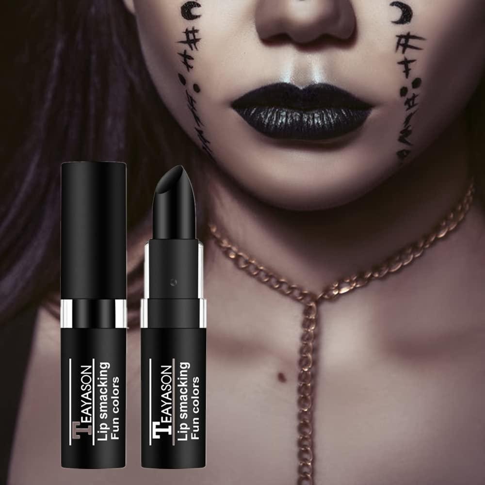 BIOKUSY 12 Pack Matte Lipstick Set - Long Lasting Goth Lip Color for ...