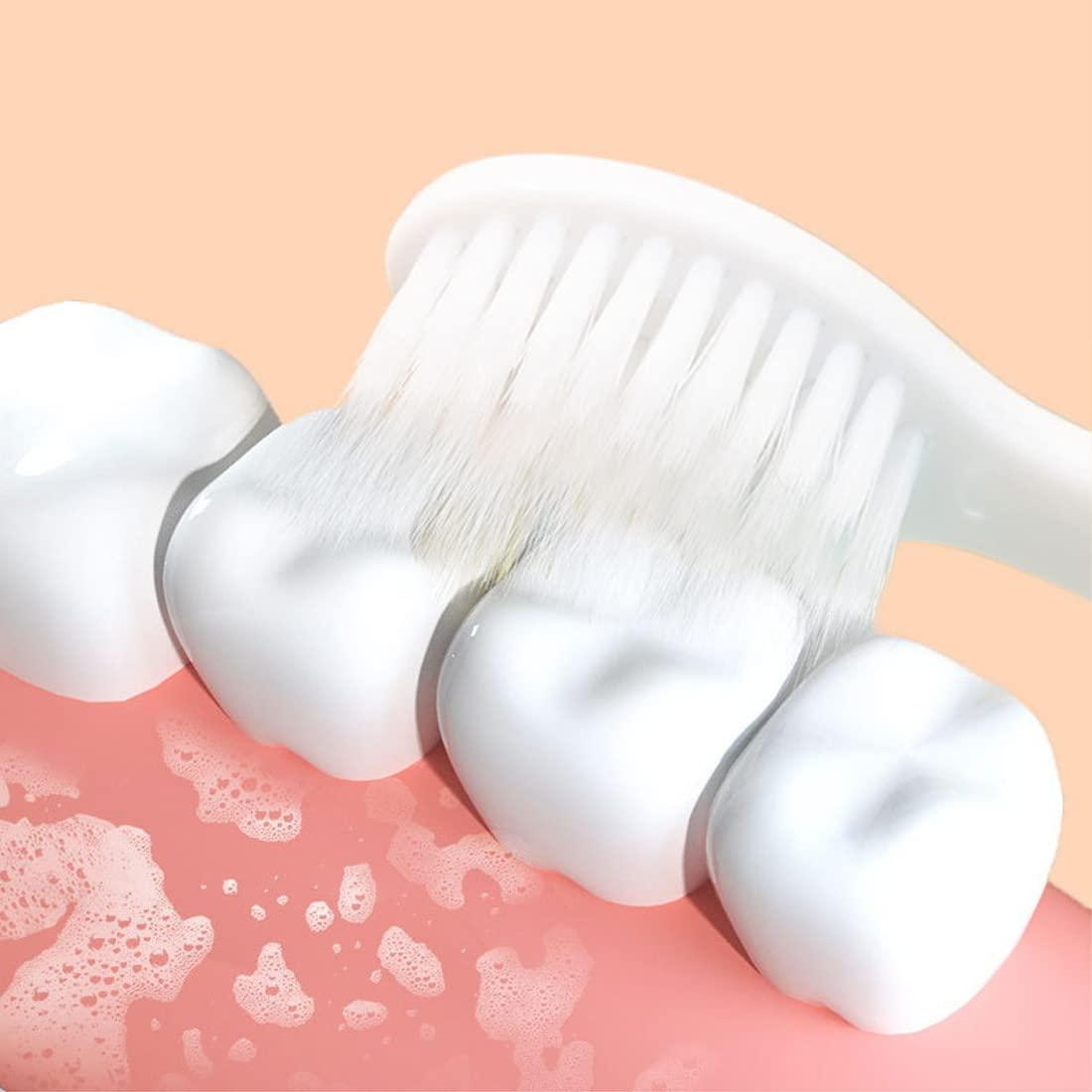 WEIESCIE Cartoon Children's Toothbrush - Ultra-Fine Soft Bristles for ...