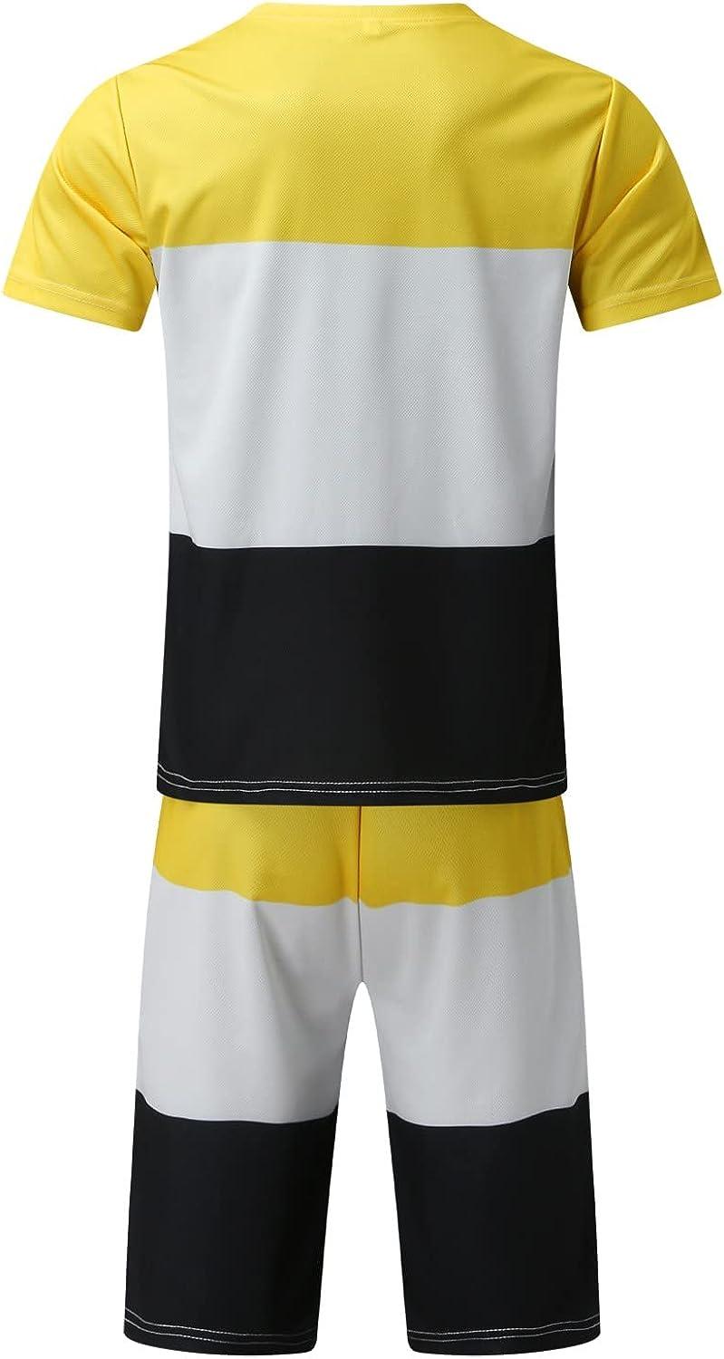 Track Suits for Men Set, Sport Suit for Men's T-Shirt and Shorts 2 ...