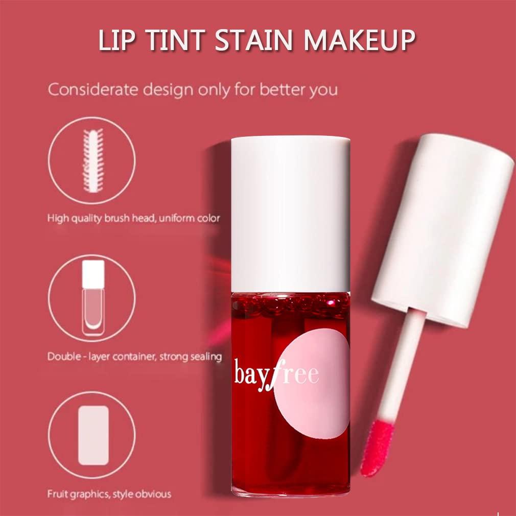 2 Colors Lip Tint Stain Set - Mini Liquid Lipstick Velvet Lip Tint ...