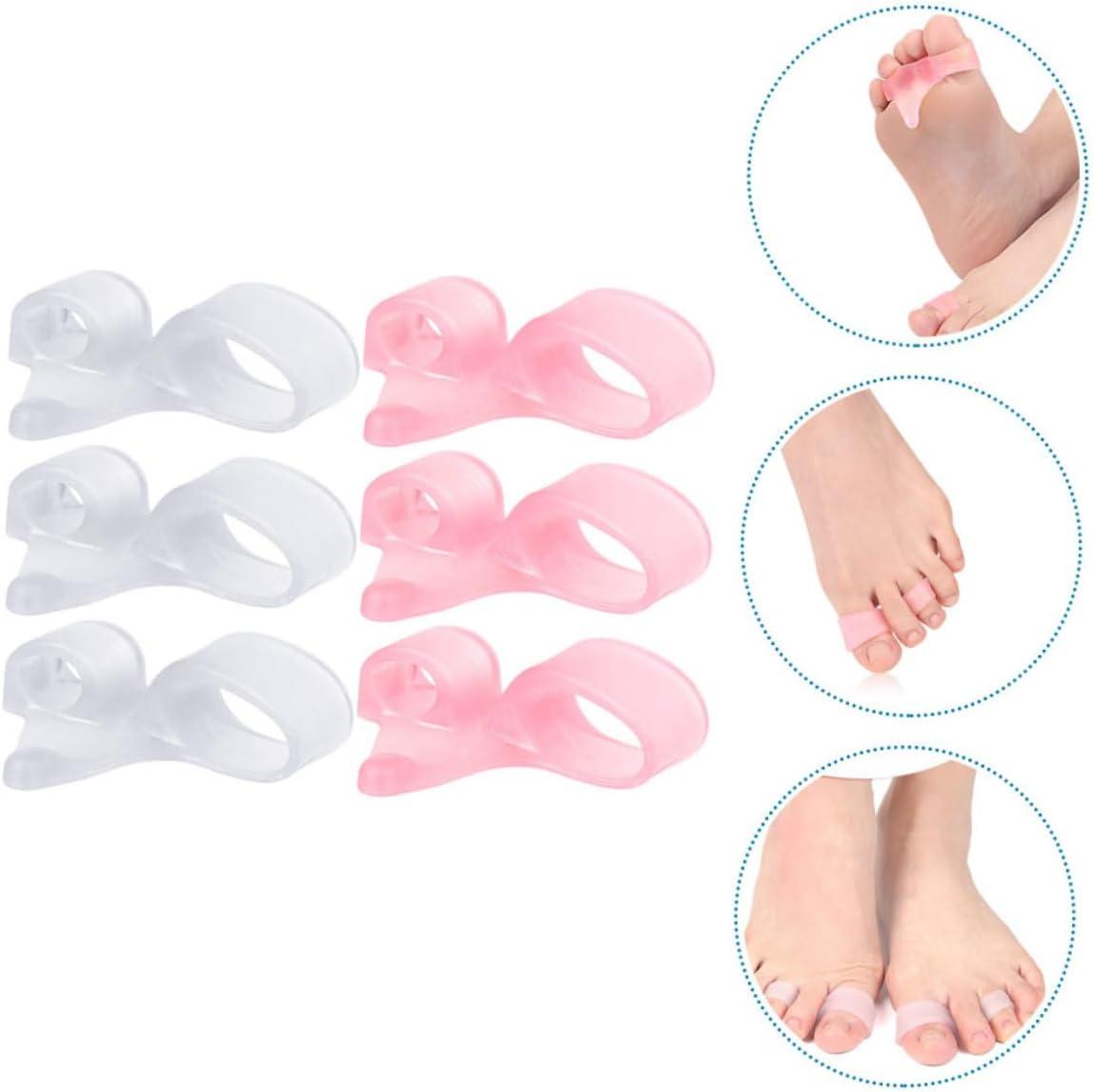 Healifty 12pcs Double Hole Toe Splitter Hammertoe Straightener ...