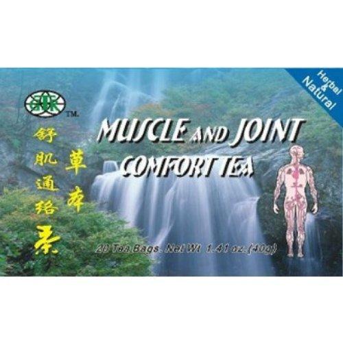 Muscle and Joint Comfort Tea - 20 Tea Bags (1.41 oz) - Soothing Herbal ...