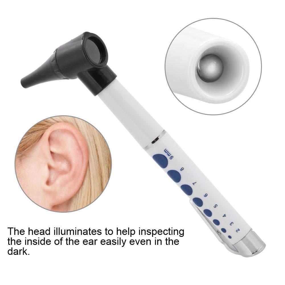 Otoscope Ear Care Magnifying Lens Led Light Flashlight Diagnostic ...
