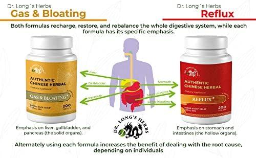 Dr. Long's Herbs Gas and Bloating Formula - Chinese Herbal Supplement ...