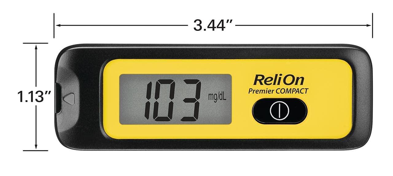 ReliOn Premier Compact Glucose Monitoring System | Fast and Accurate ...