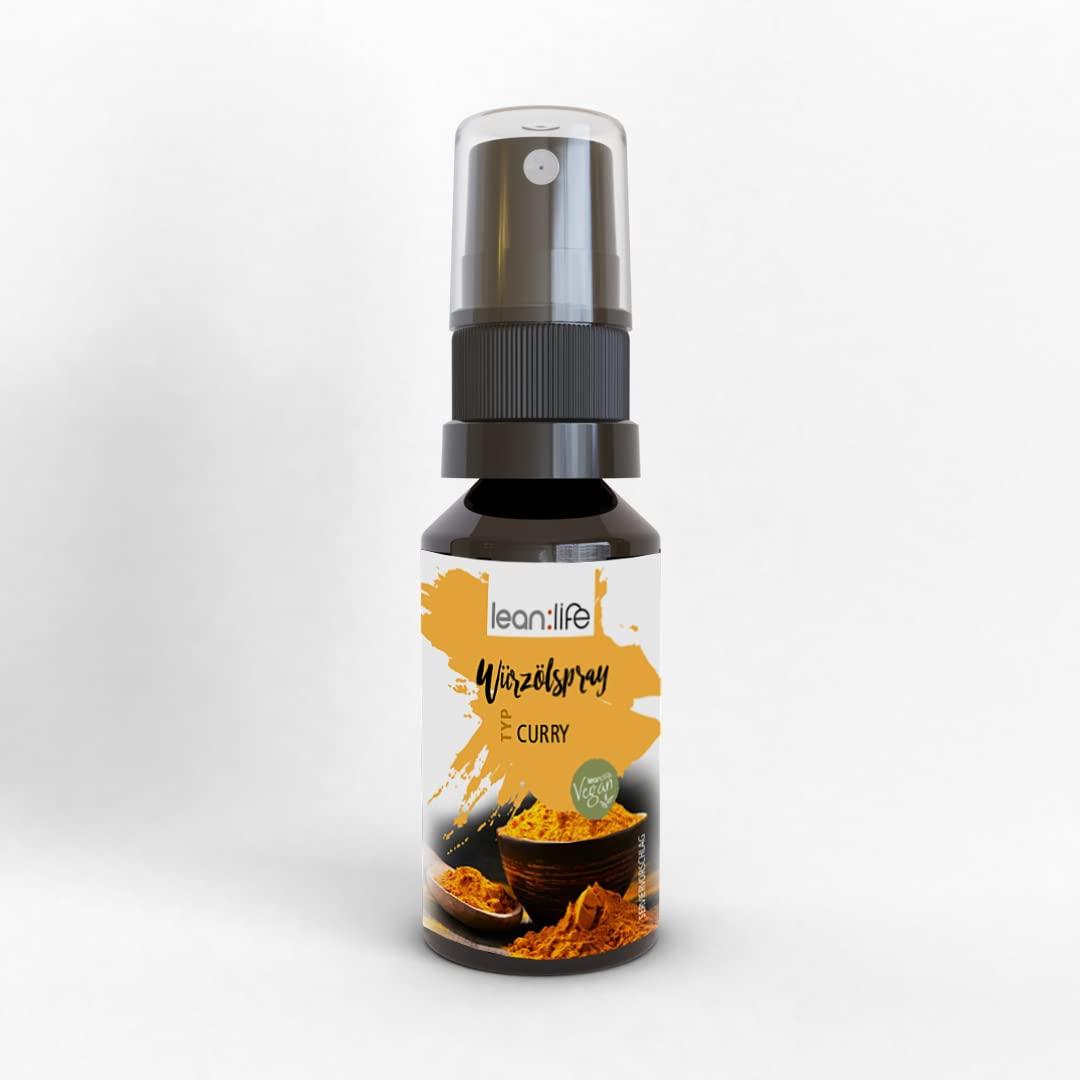 Lean:Life Curry Seasoning Spray - Vegan Sugar-Free Aroma Spray - 30ml ...
