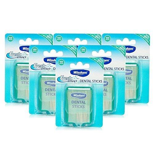 Wisdom Dental Sticks 6 Pack 100 Count (Pack of 6) | Buy Now with ...