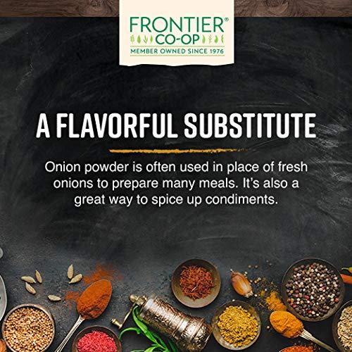 Frontier Co-op Organic White Onion Powder 6.14oz - Premium Quality ...