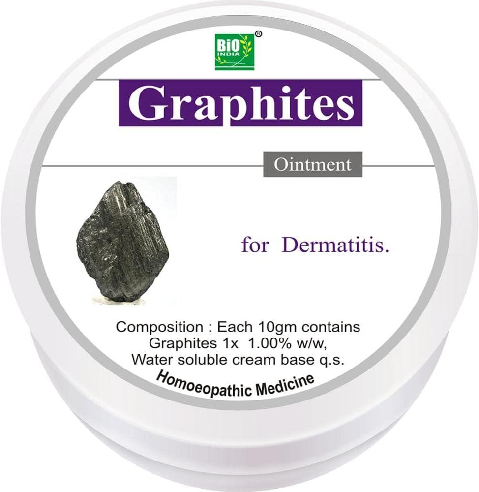 Bio India Graphites (30g) for Dry Eczema with Itching, Cracks ...