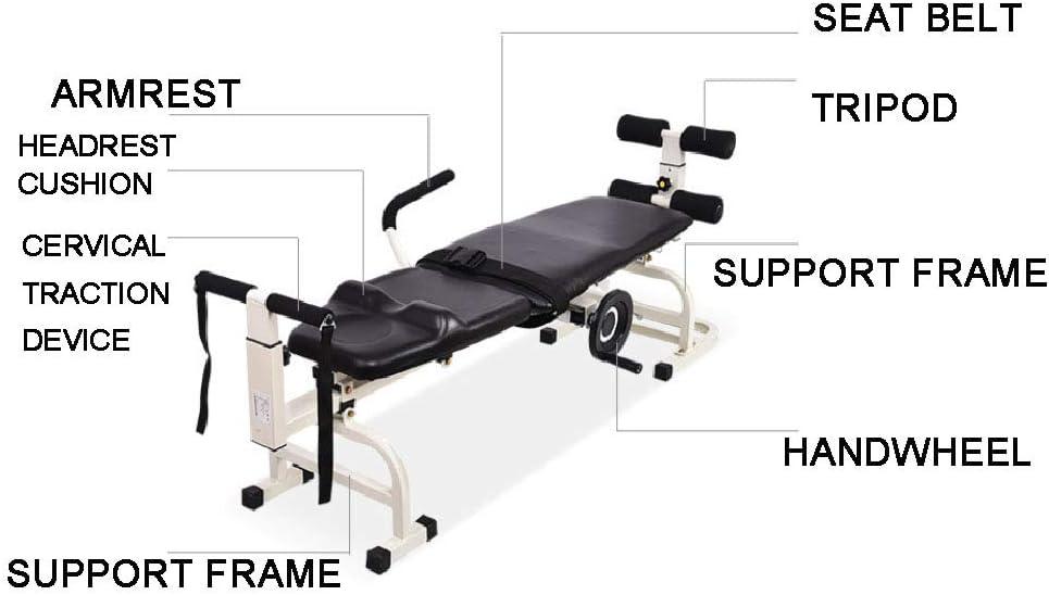 Adjustable Massage Traction Bed for Lumbar Spine Relief | Neck & Back ...