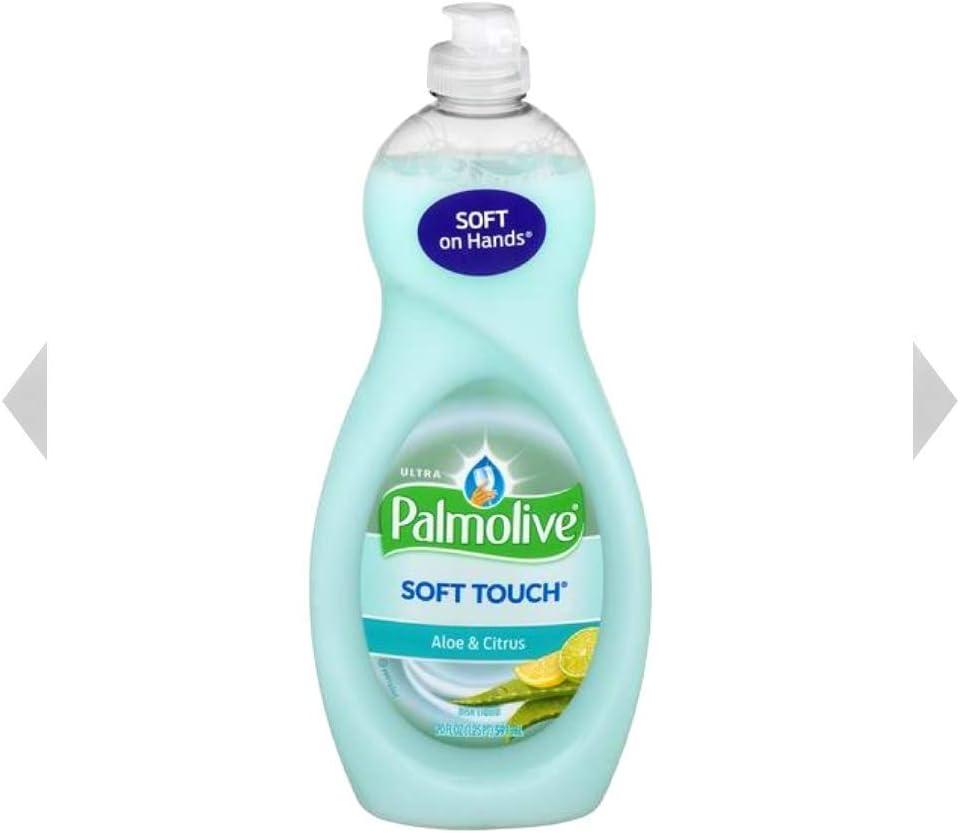 Buy Palmolive Dish Liquid Ultra Soft Touch Aloe 20oz Gentle on Hands ...