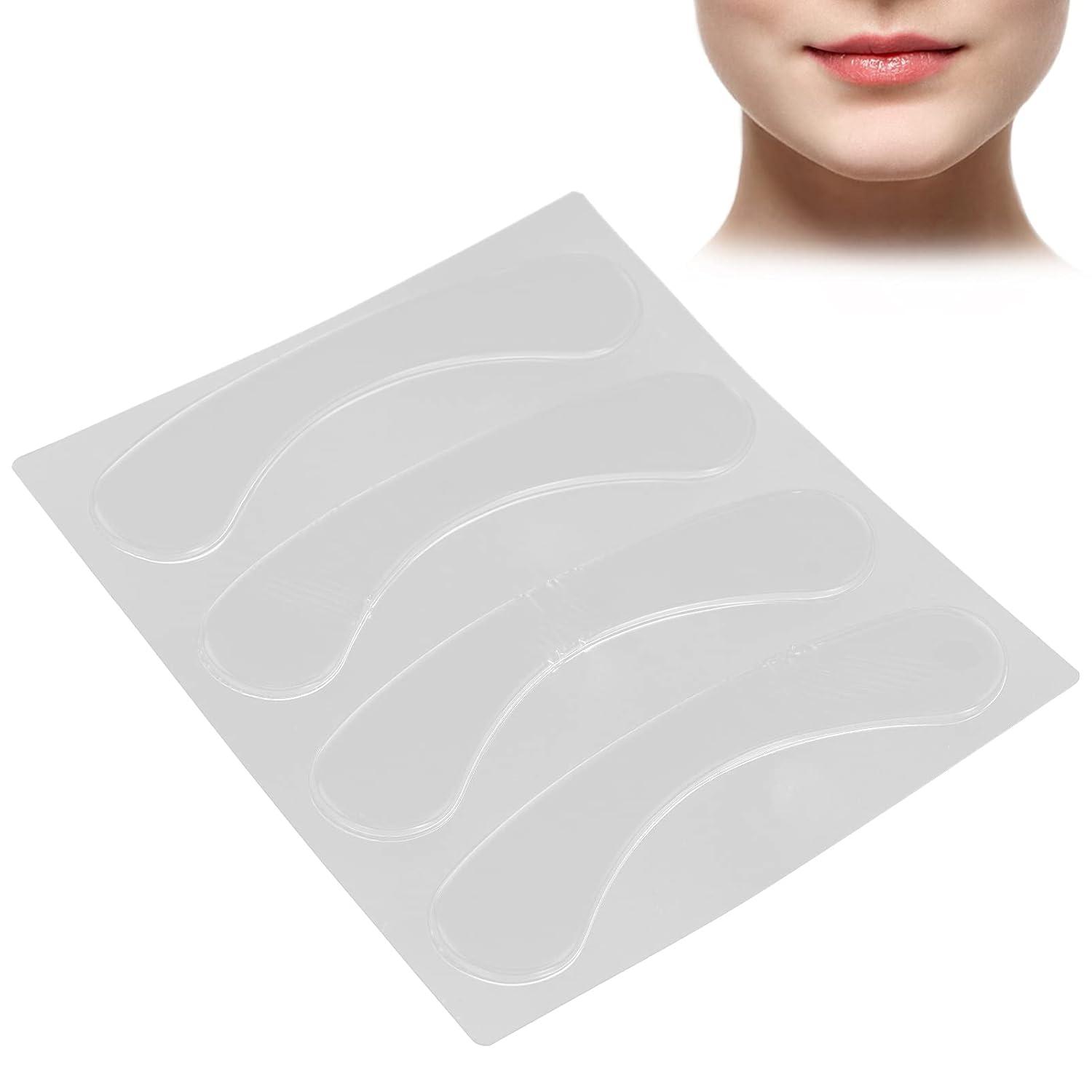 Buy 4-Part Silicone Lip Anti-Fold Plaster - Reusable Transparent Skin ...