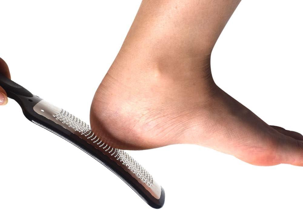 Pumice Stone and Stainless Steel Foot File Set for Smooth, Soft Feet ...