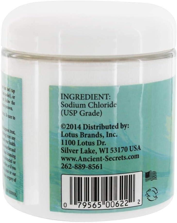 Ancient Secrets Nasal Cleansing Salt 10 oz - Natural Sinus Relief ...