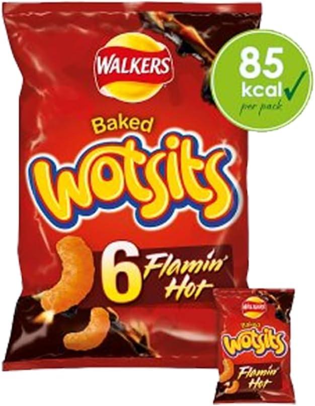 Wotsits Flamin Hot Really Cheesy Prawn Cocktail Quavers Prawn Cocktail ...