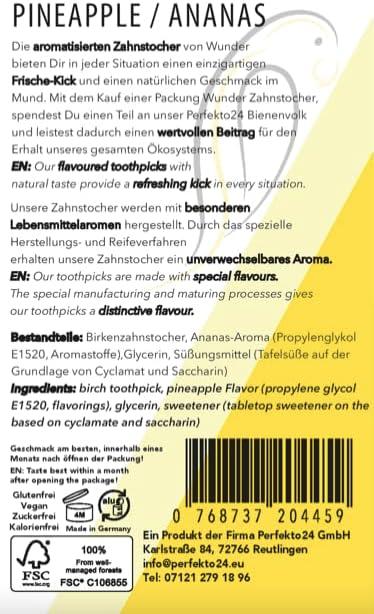 Wonder Toothpick - Flavoured Chewing Gum Toothpicks for Fresh Breath ...