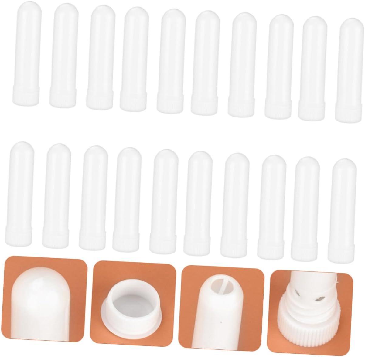 Healifty 20pcs Snorkel Plastic Containers - Refillable Makeup and ...