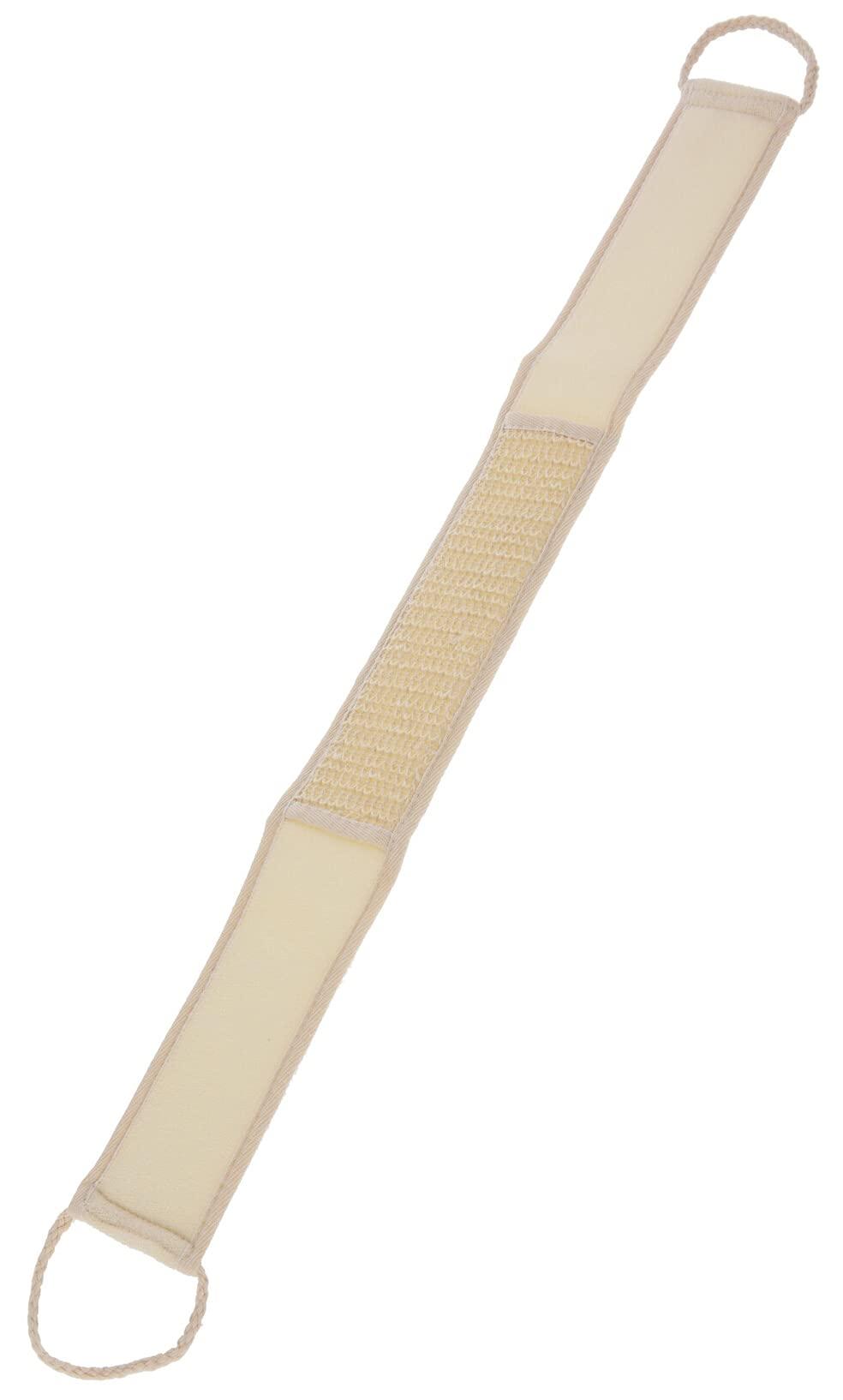MIJOMA Back Scrubber & Peeling Belt - Sisal Scrubber for Shower Bath ...