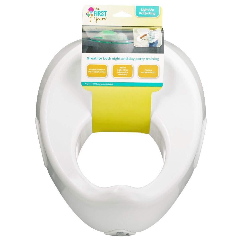 The First Years Light Up Potty Ring White - Potty Training Made Easy ...