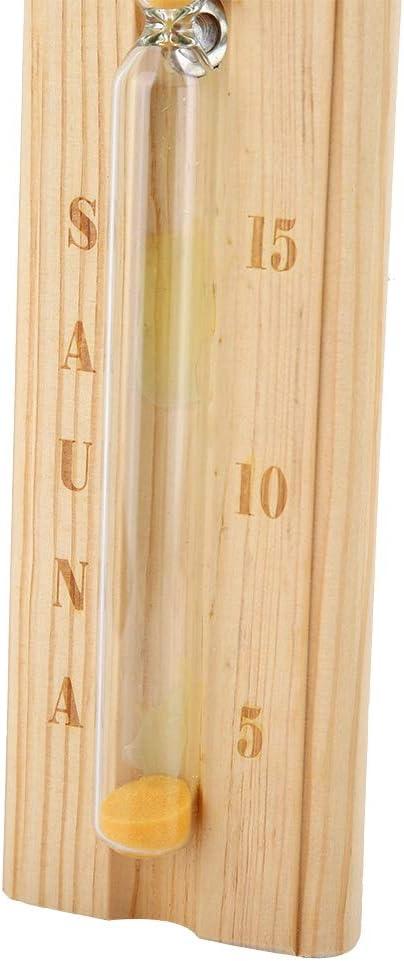 Buy Sauna Timer Sandglass | 15-Minute Countdown Clock for Perfect ...