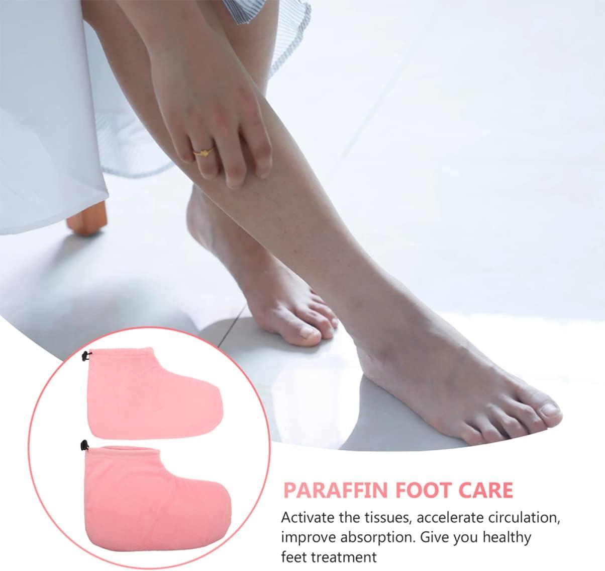 Healifty Paraffin Wax Foot Liners 2 Pairs Paraffin paraffin wax bath ...
