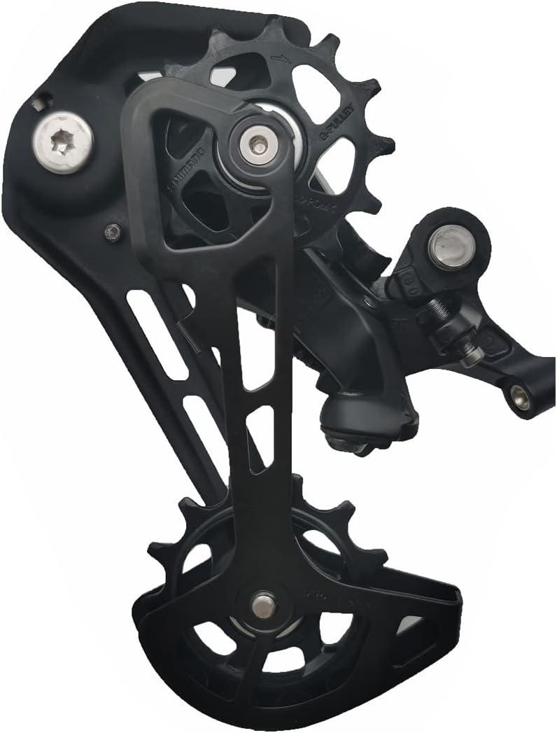 CHYU Deore M6100 Rear Derailleur | Shimano 12-Speed Shadow+ SGS Long Cage | Black | Buy Now with ...
