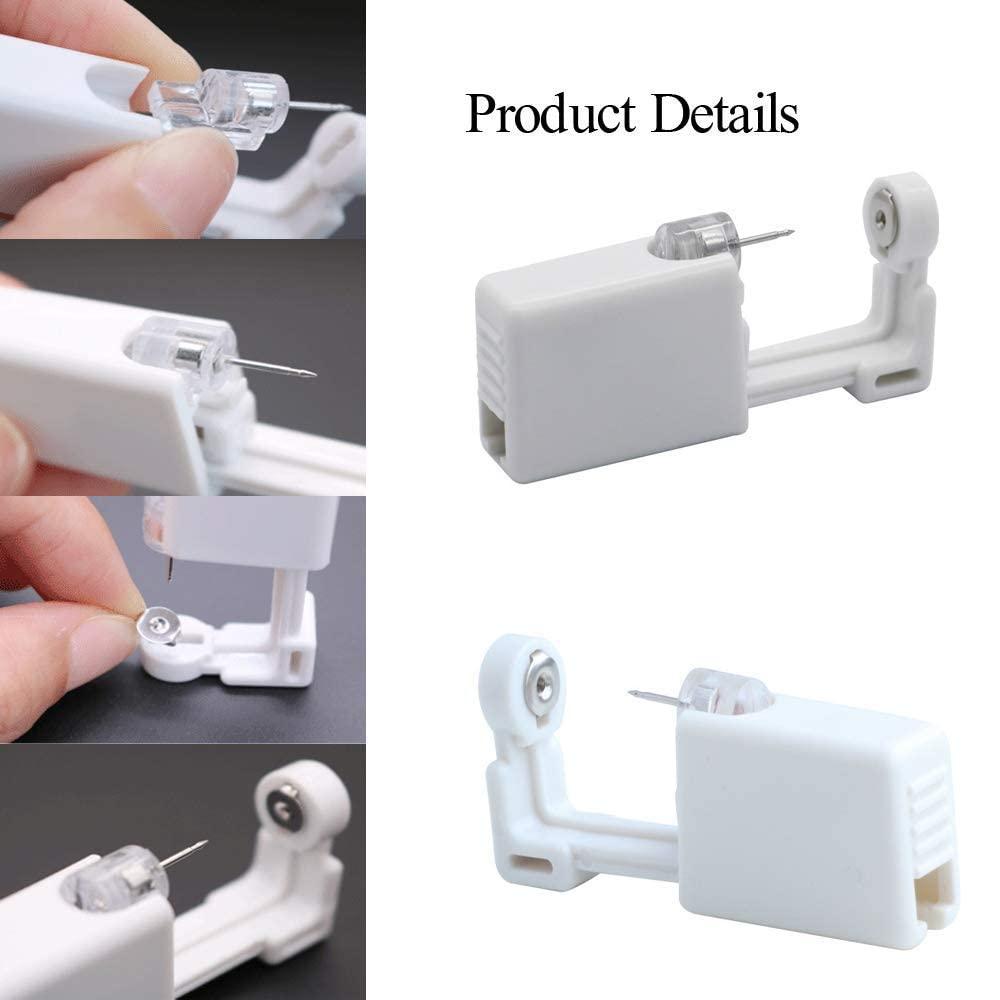 Prgislew 6 Pack Self Nose Piercing Kit - Disposable Nose Piercing Gun ...