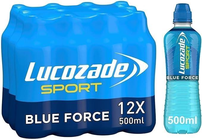 Blue Force Sport Isotonic Energy Drink Pack of 12x500ml with Key Ring ...