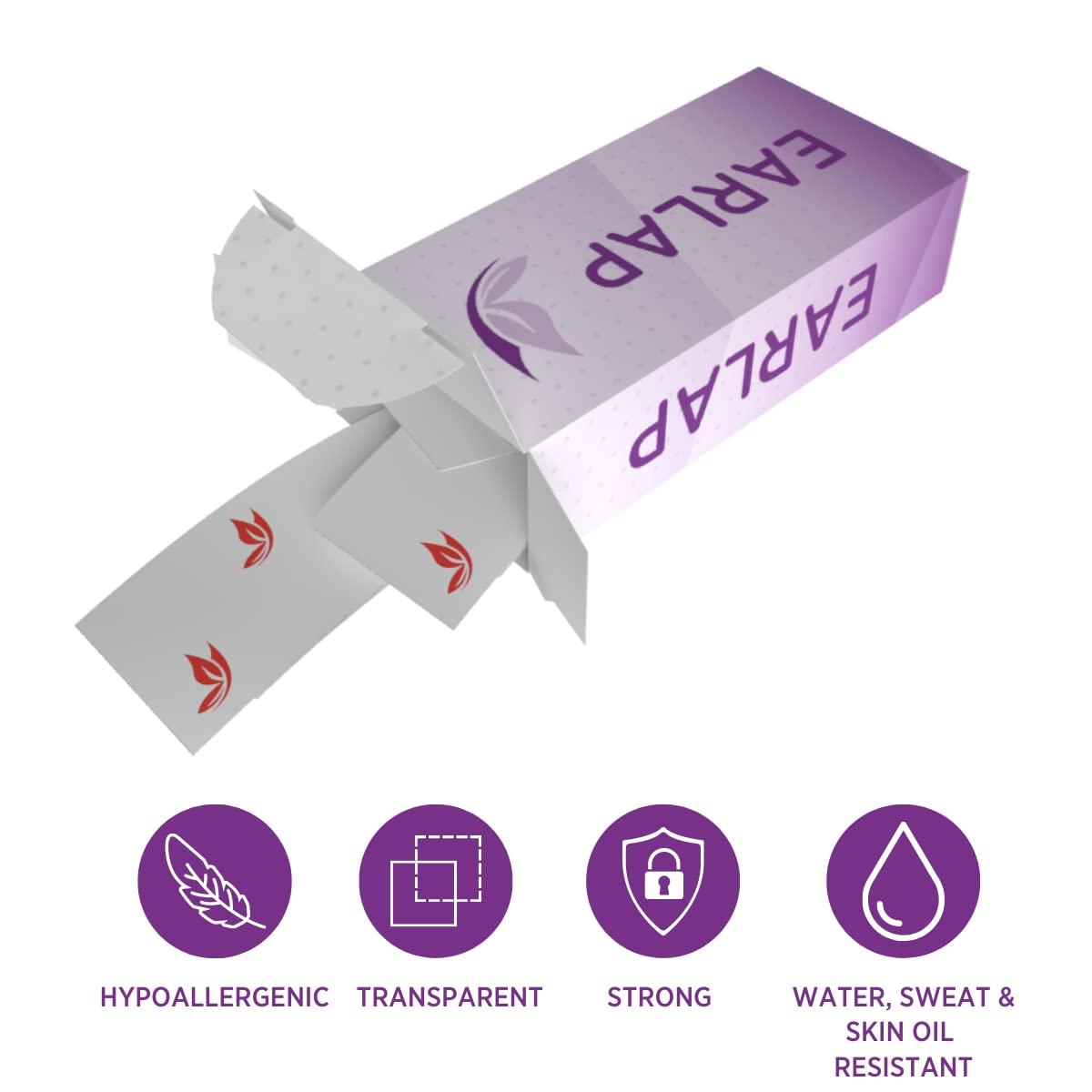 EARLAP Cosmetic Ear Corrector - 3 Packet Set for Prominent Ears ...