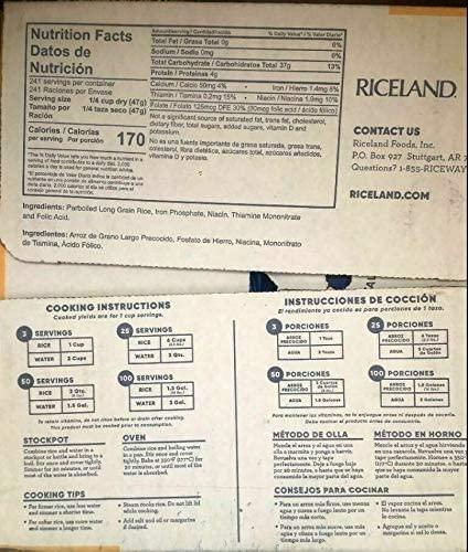 Delta Star Parboiled Rice 25 lb. - Premium Quality Long Grain Rice ...